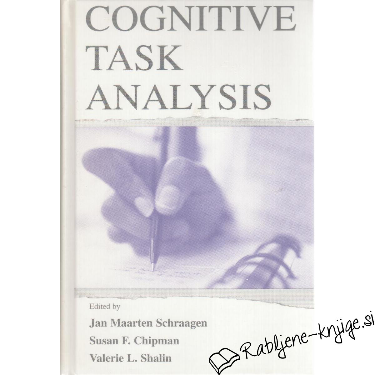 Cognitive task analysis