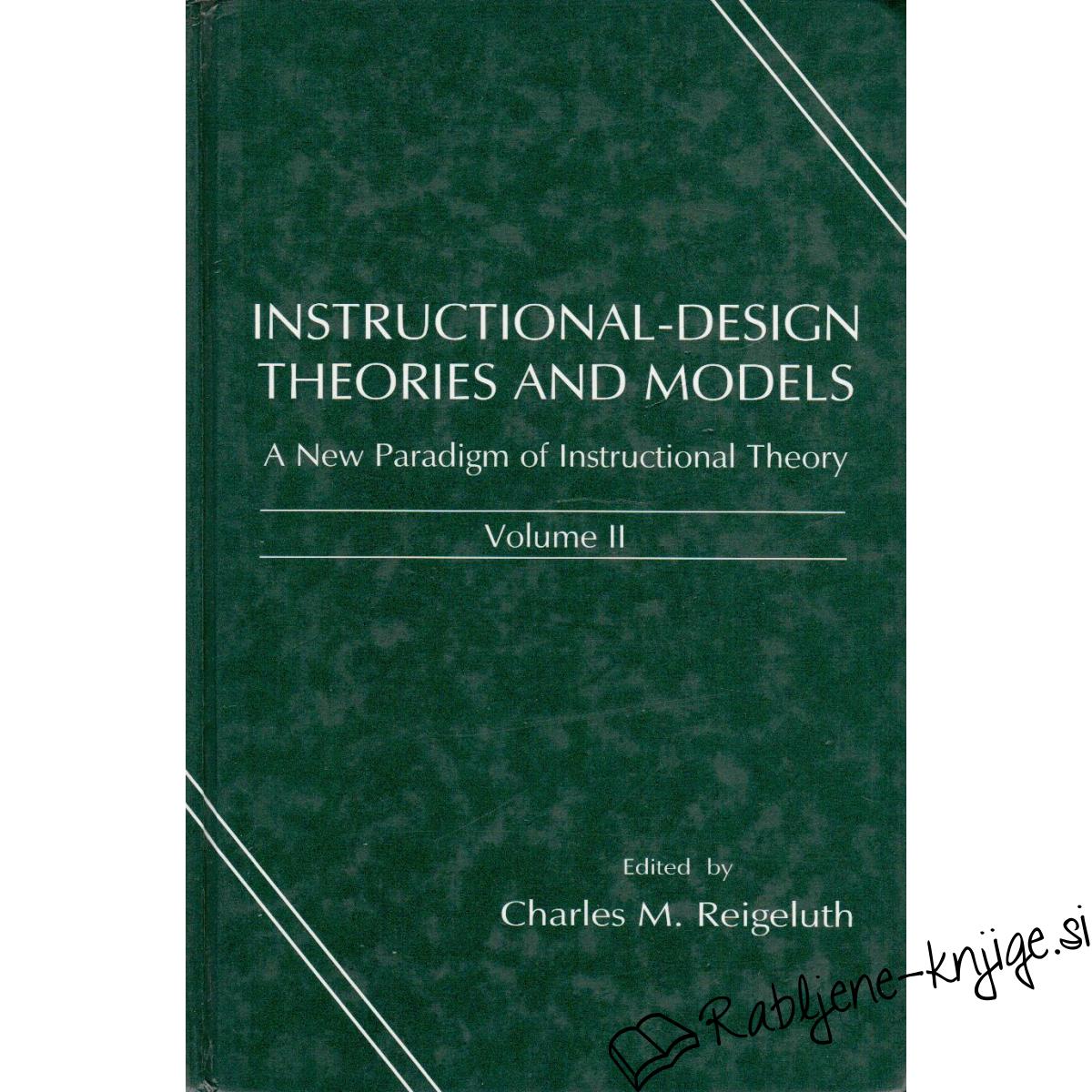 Instructional design theories and models