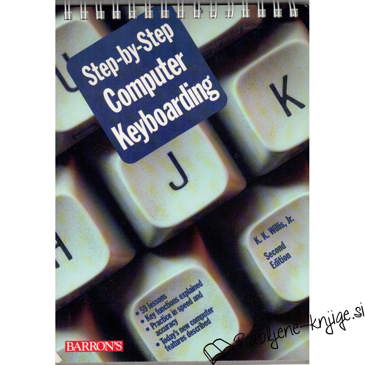 Step by step computer keyboarding