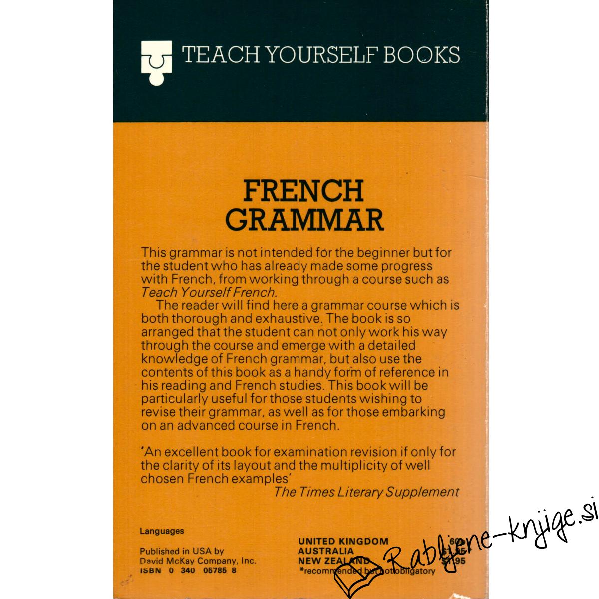 French grammar