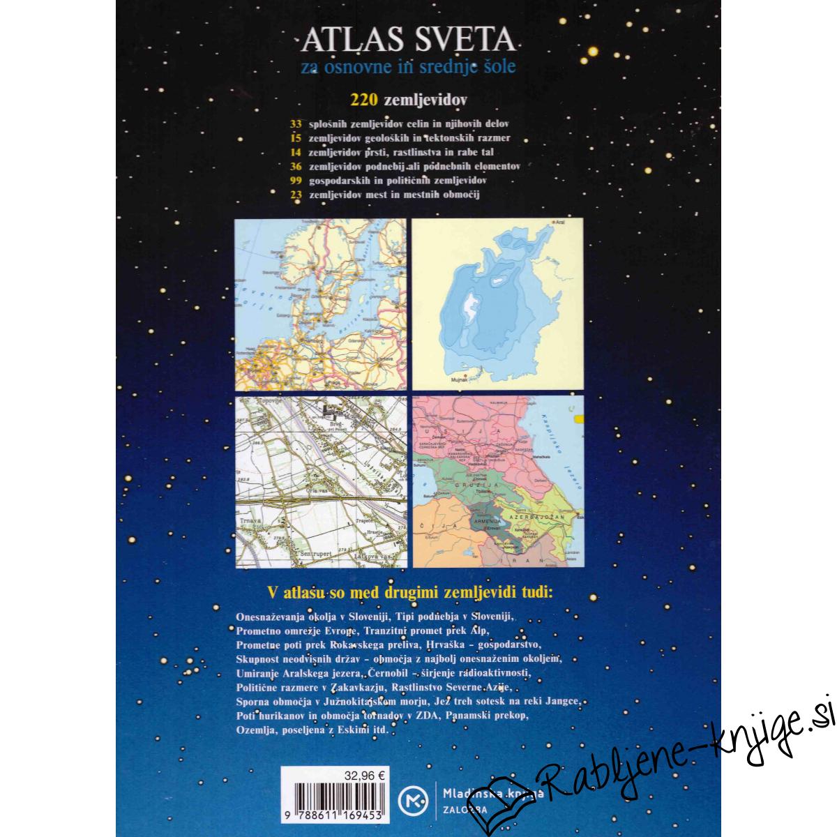 Atlas sveta za osnovne in srednje šole