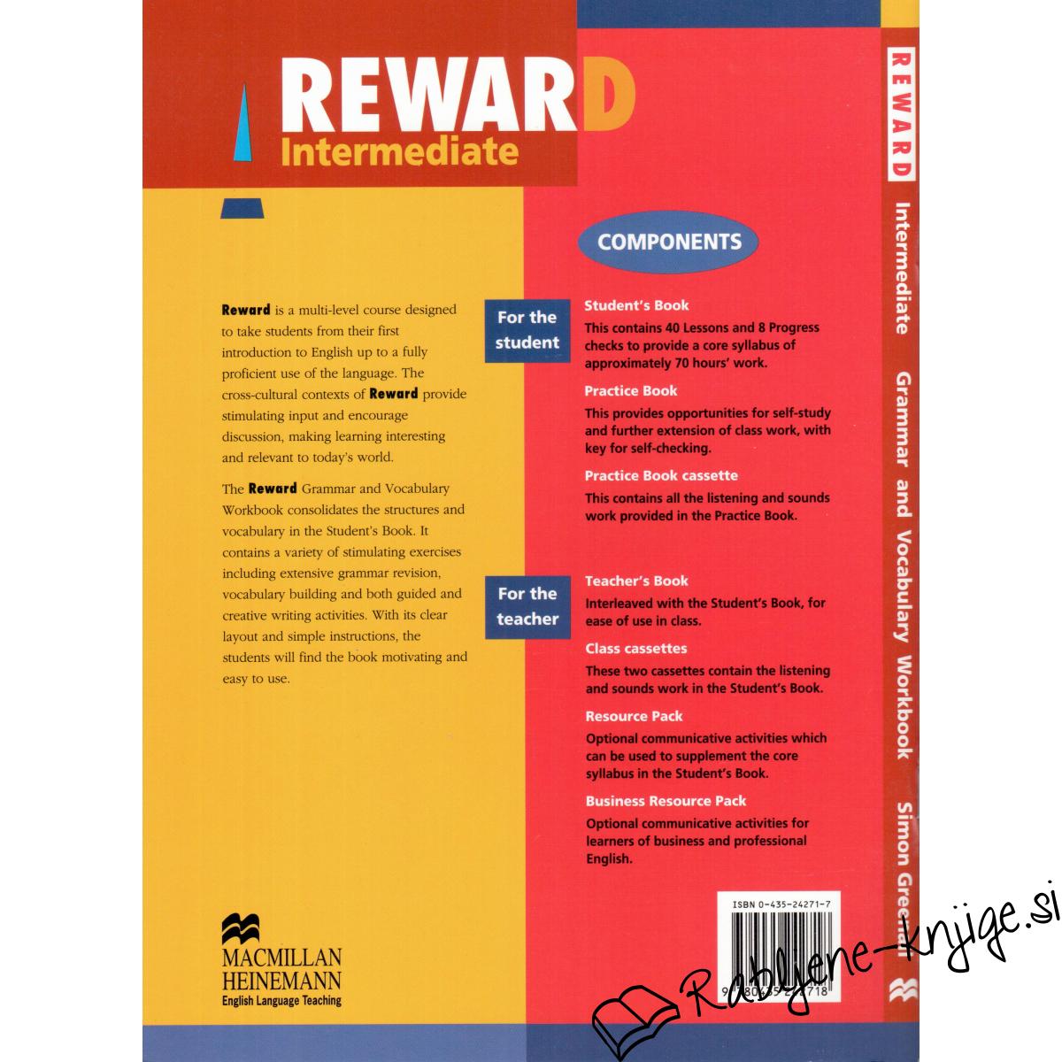 Reward intermediate