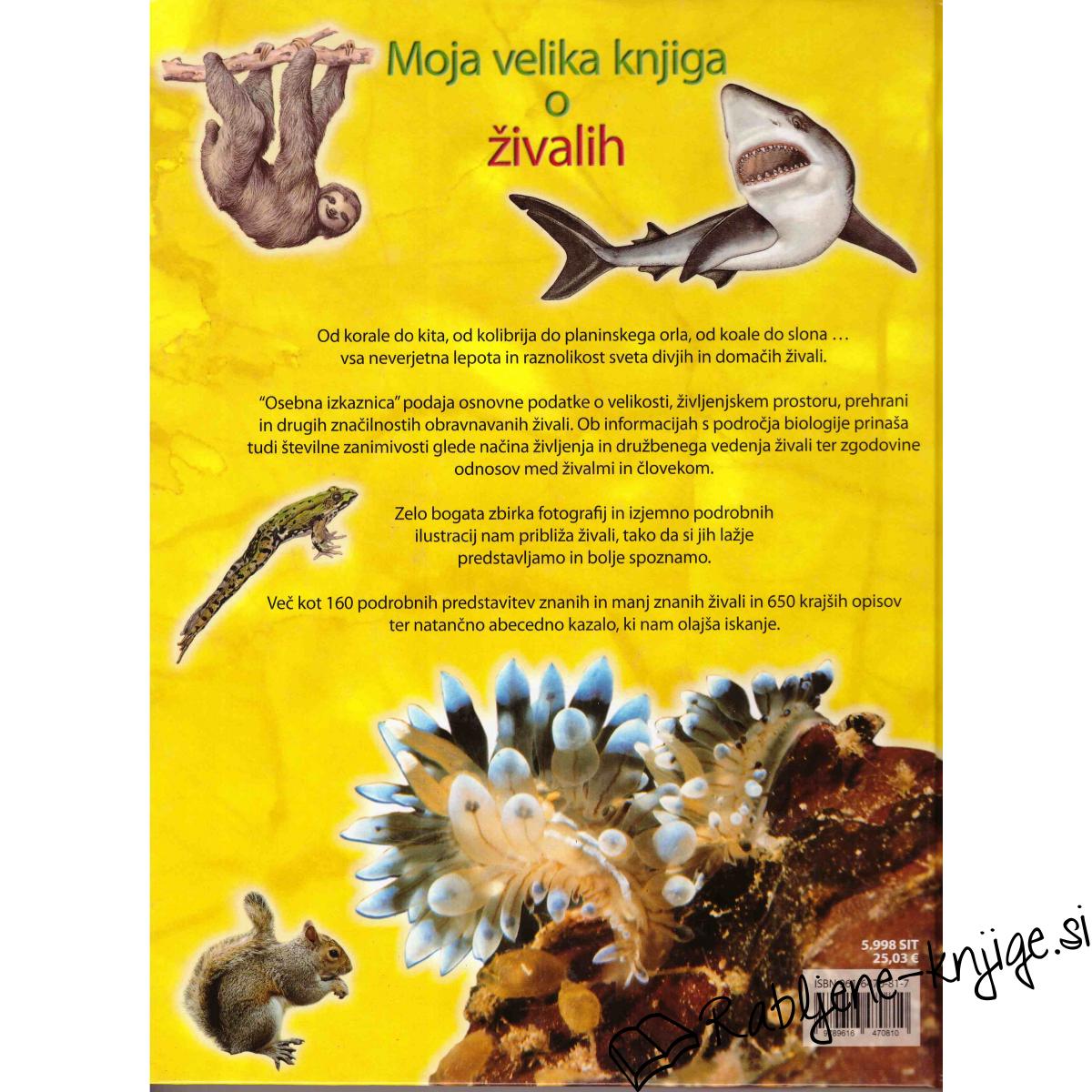 Moja velika knjiga o živalih