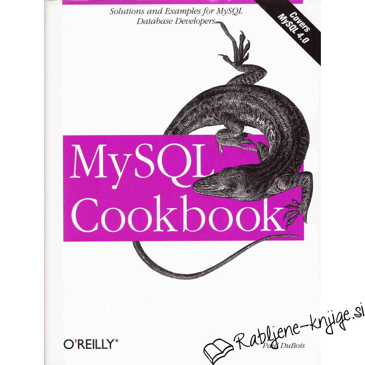 Mysql cookbook