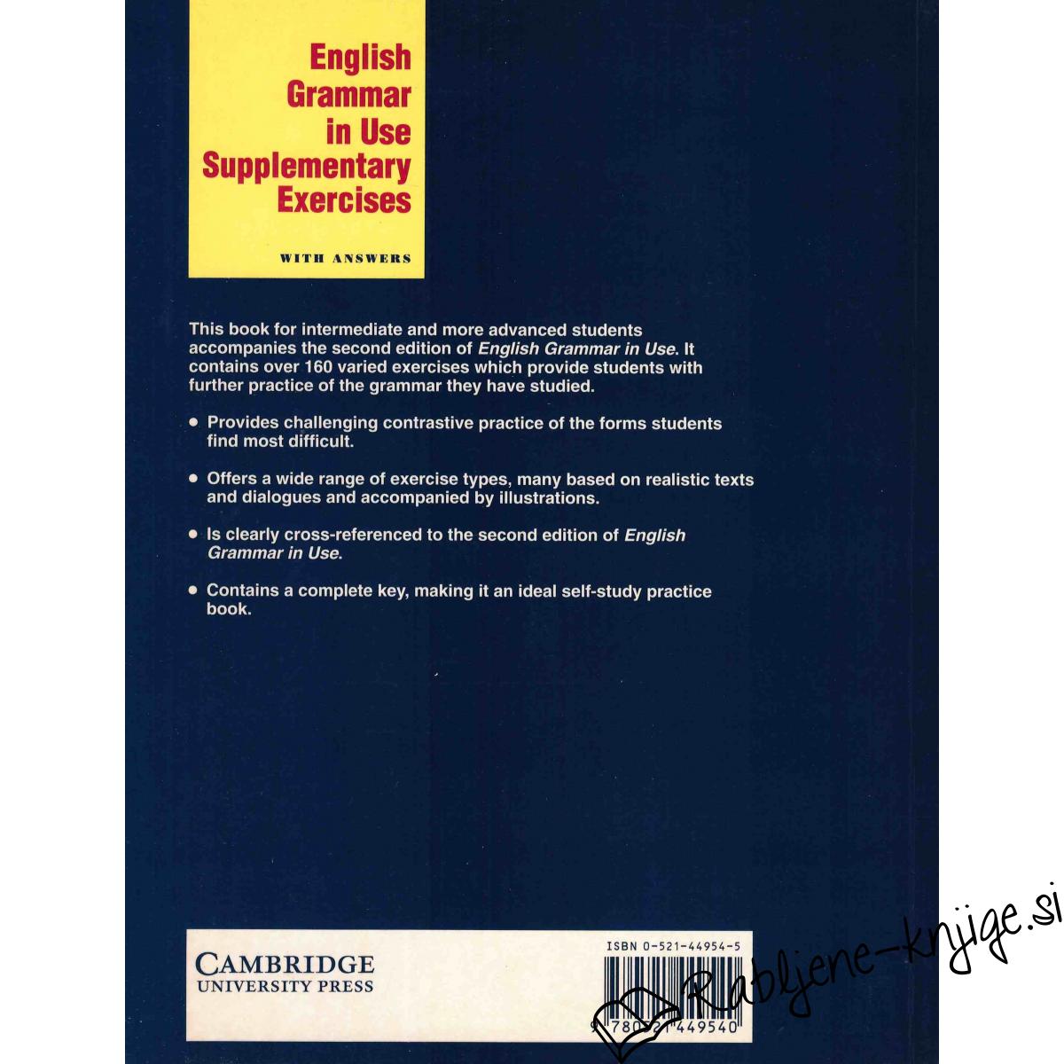 English Grammar In Use Supplementary Exercises english-grammar-in-use-supplementary-exercises