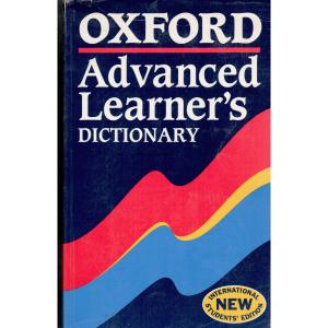 Advanced learner's dictionary